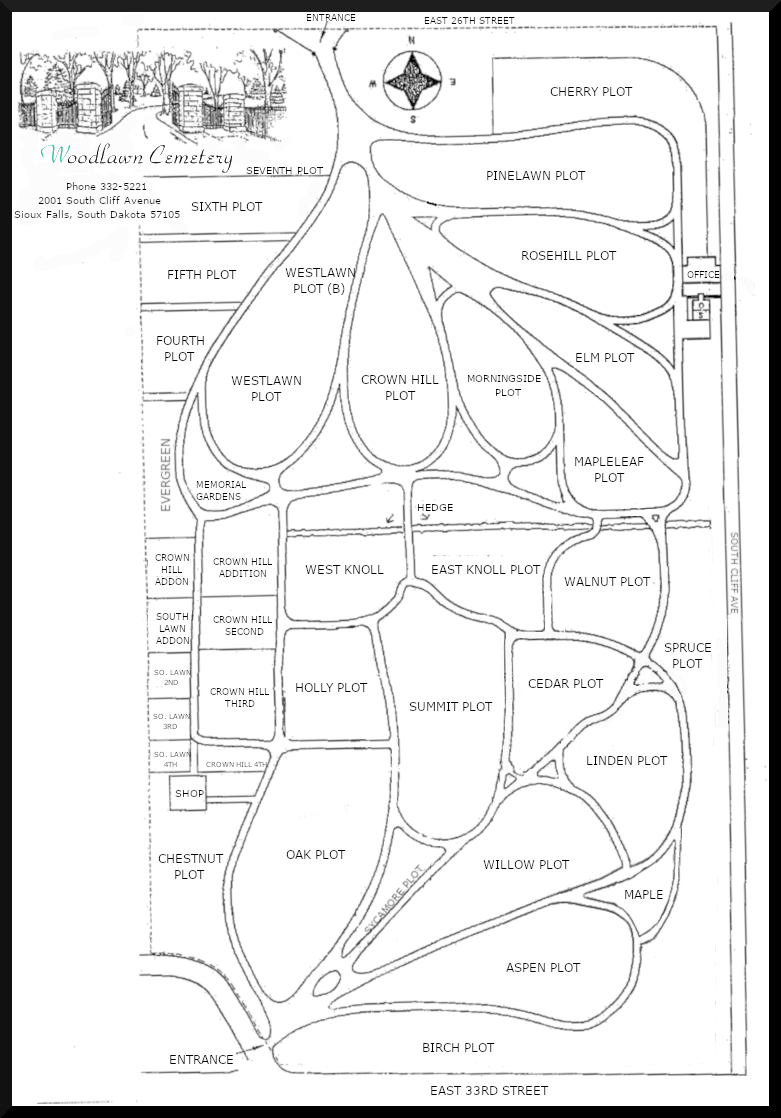 Cemetery Map